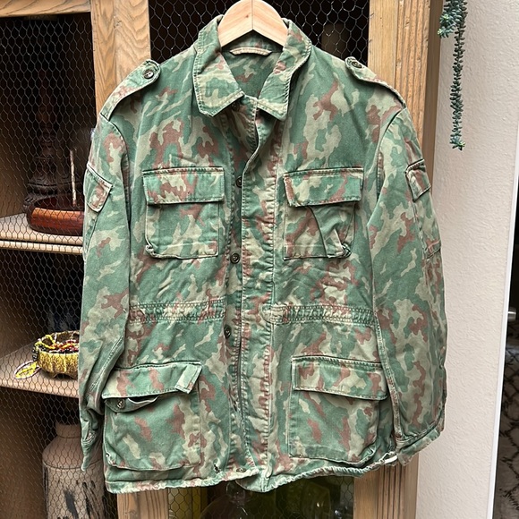 Jackets & Coats | Cinched Utility Camo Jacket | Poshmark